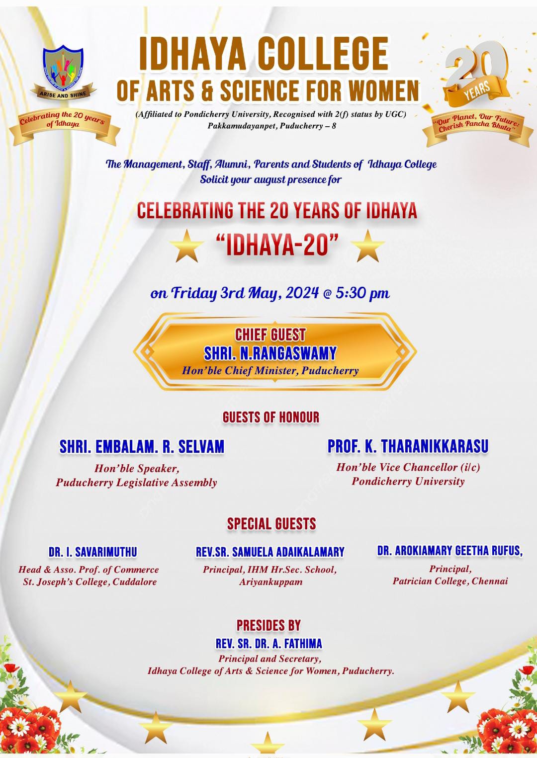 Idhaya College of Arts and Science for Women, Pondicherry